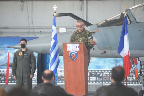 ΥΠΕΘΑ ΤΑΝΑΓΡΑ ΑΣΚΗΣΗ "ΣΚΥΡΟΣ 2021" ΓΑΛΛΙΚΑ ΜΑΧΗΤΙΚΑ ΑΕΡΟΣΚΑΦΗ RAFALE
